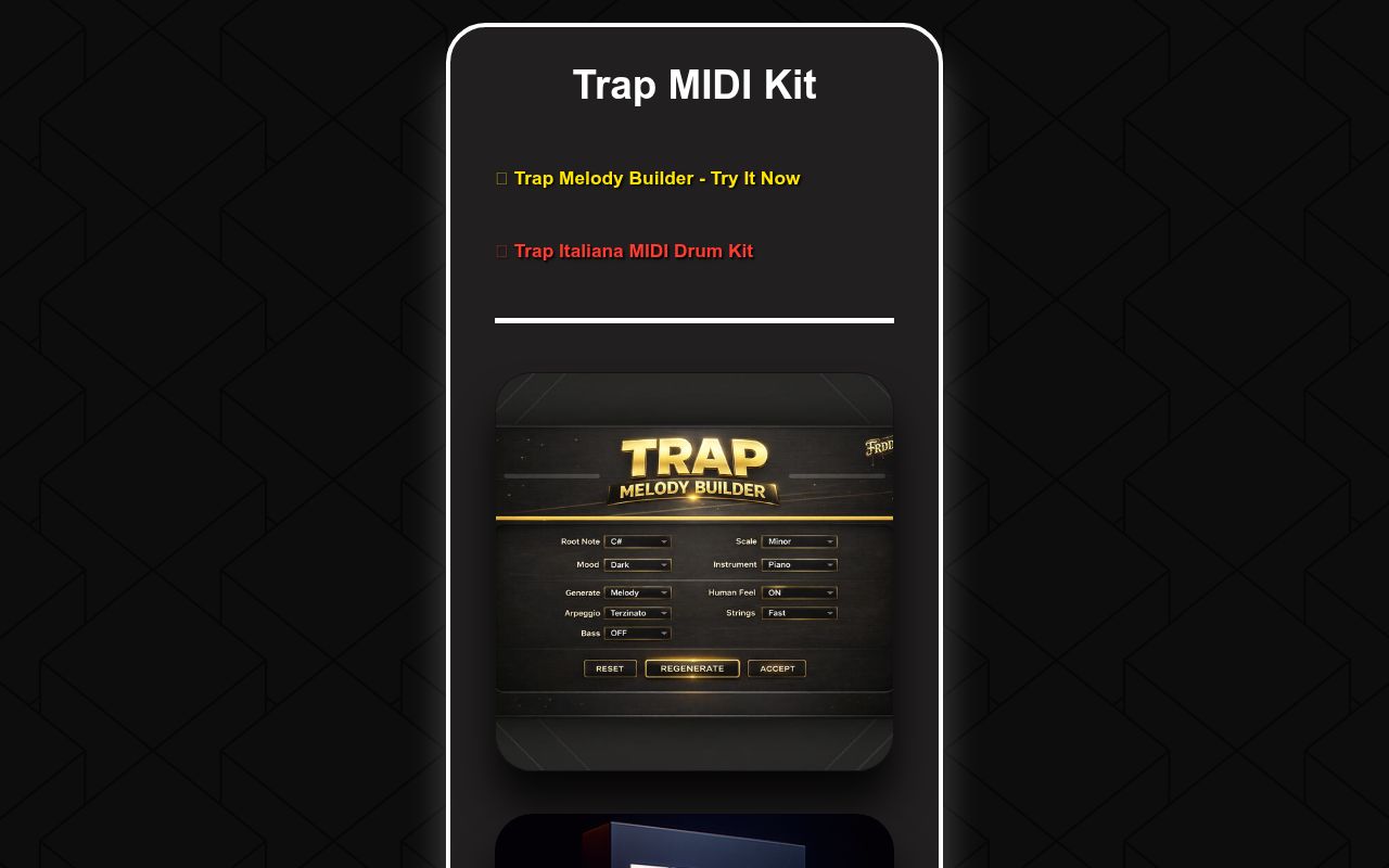 Trap MIDI Kit